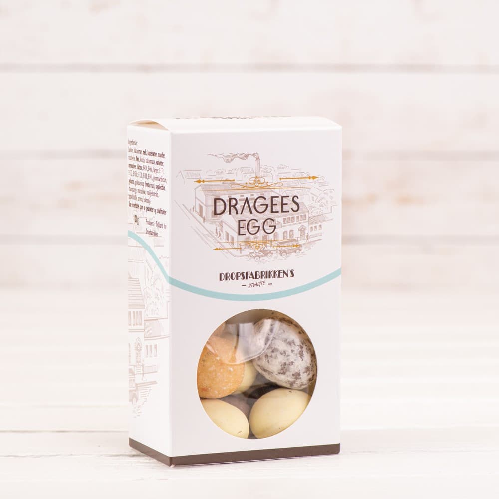 Dropsfabrikken - Dragees egg 100g – Riis Interiør